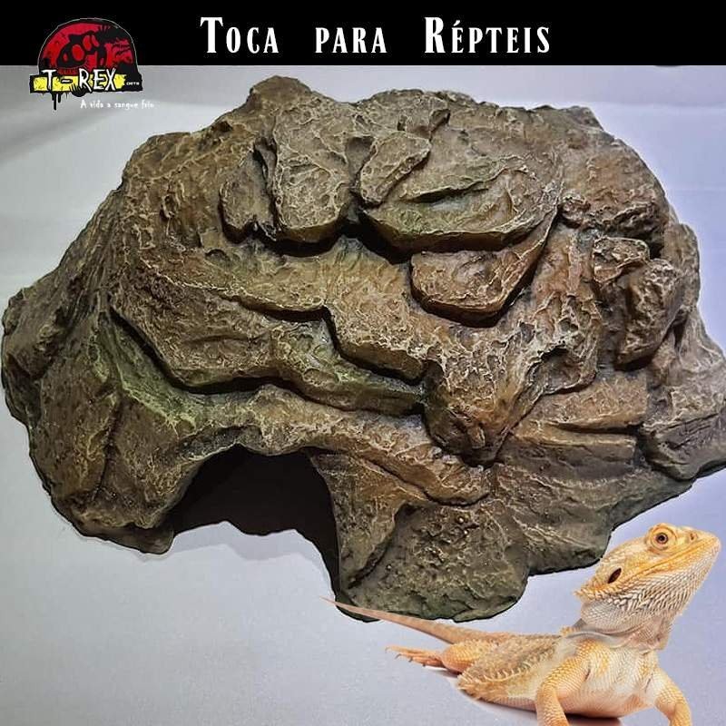 Tocas para répteis pogona e leopard gecko: confira nossas opções de venda!